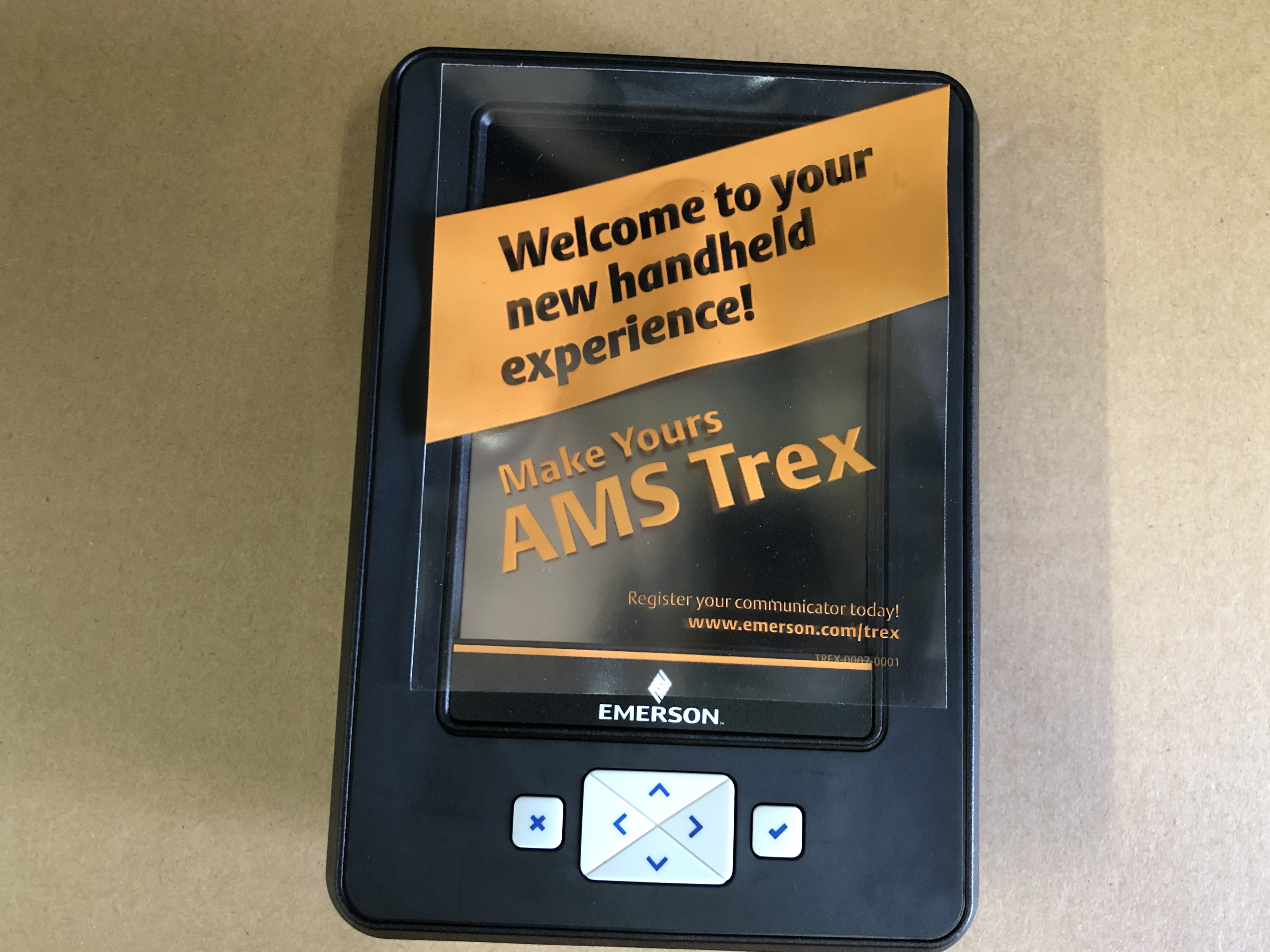 Emerson AMS TREX device communicator